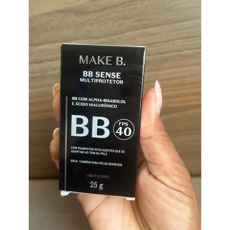 BB Cream Multiprotetor FPS 40 Make B. Sense Cor 1 25g | Shopee Brasil