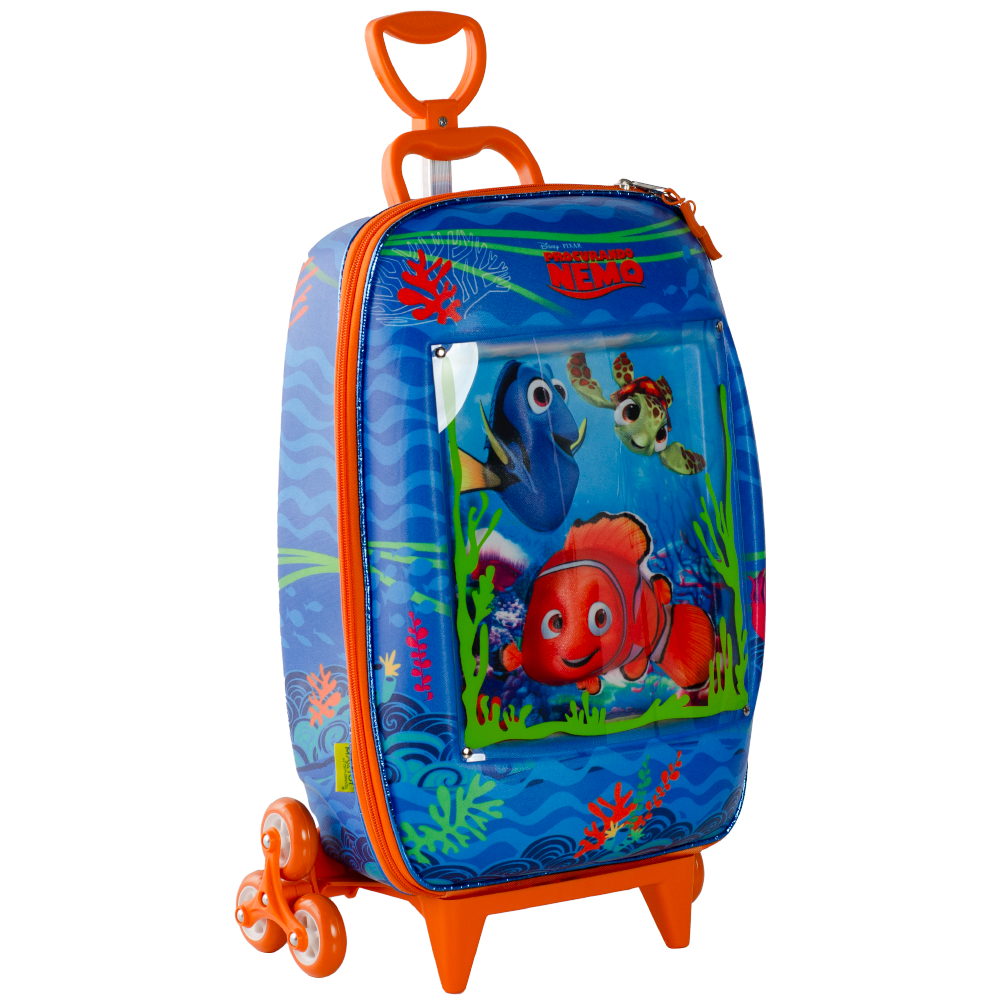 Mochila/mala Rodinha Infantil Procurando Nemo - Maxtoy | Shopee Brasil