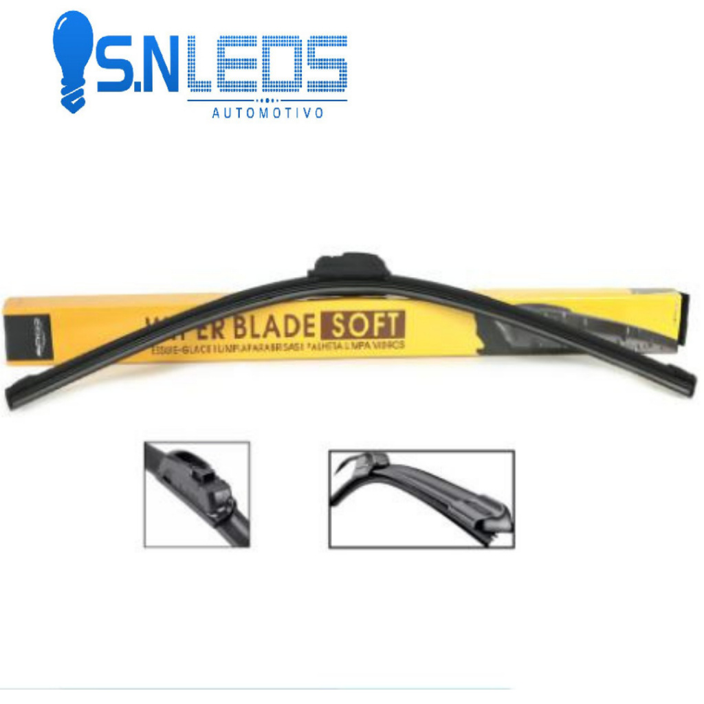 Parabrisa Limpador Palheta Silicone Flexi Soft Smart Techone silicone palheta CODE | Shopee Brasil