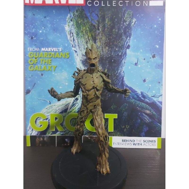 Marvel Movies Eaglemoss Groot | Shopee Brasil