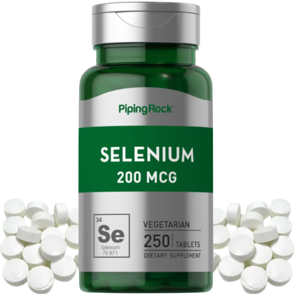 Suplemento Selênio 200mcg (250 Comprimidos) | Shopee Brasil