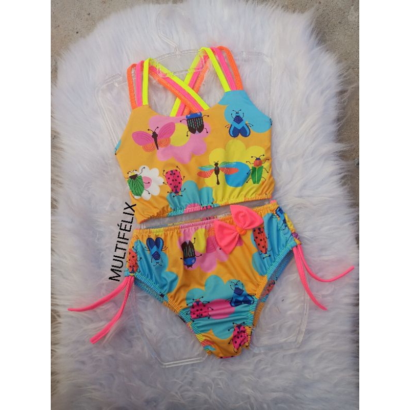 Biquini Praia Verão Feminina Moda Infantil e Juvenil Menina - Faz a Boa!