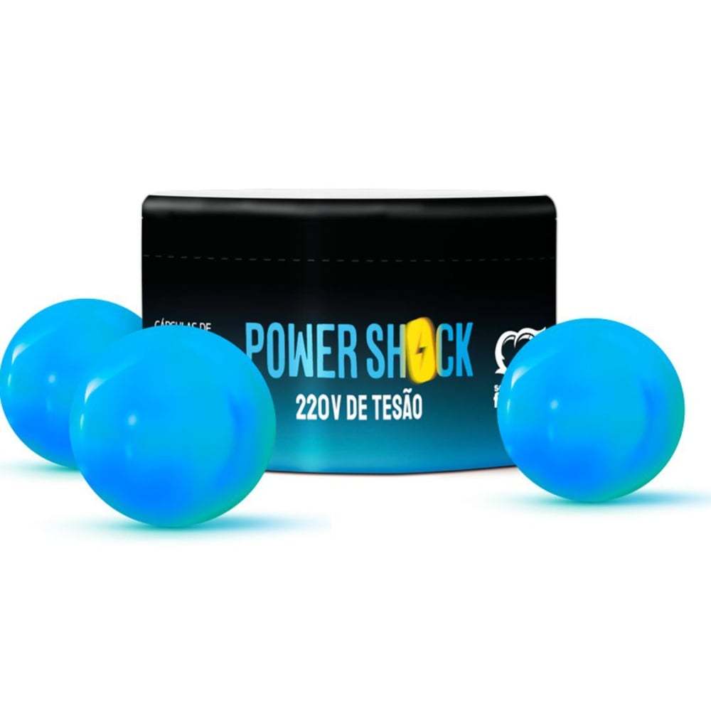 Cápsula power shock 220v aumenta o tesão sexy fantasy sexshop | Shopee ...