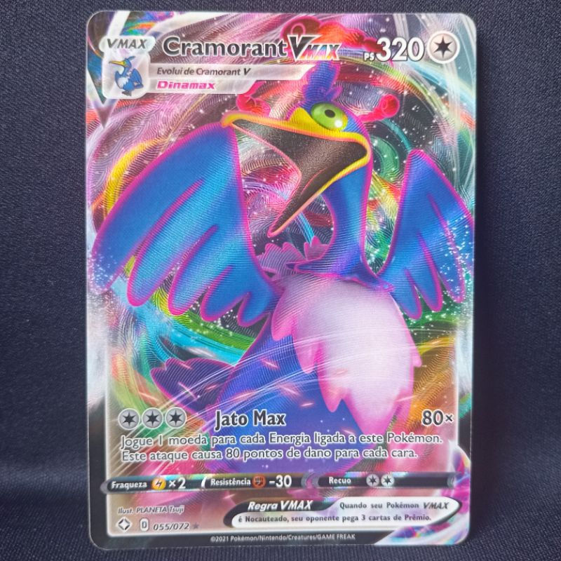Cramorant Vmax V Carta Pokémon original | Shopee Brasil