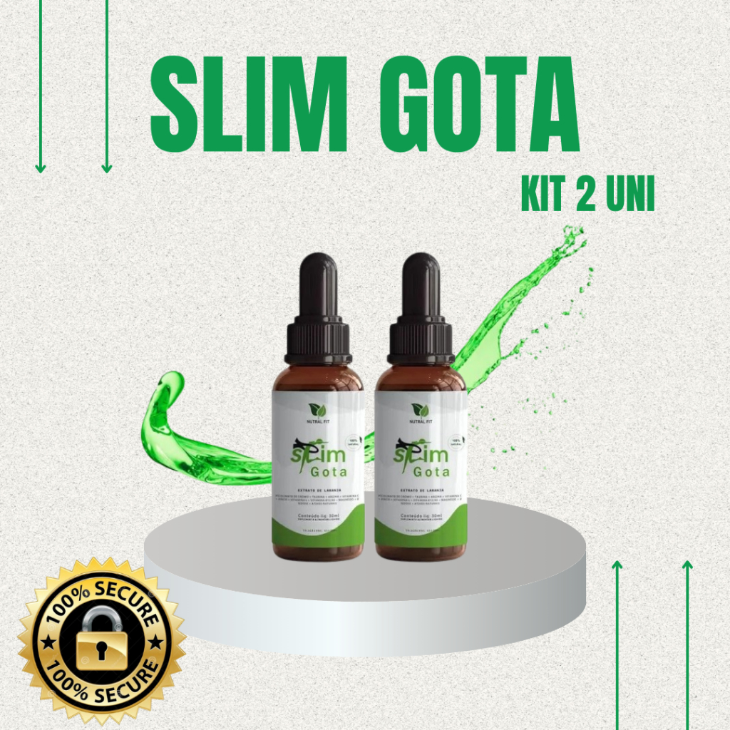 2 SLIM GOTA ORIGINAL SUPER POTENTE | Shopee Brasil