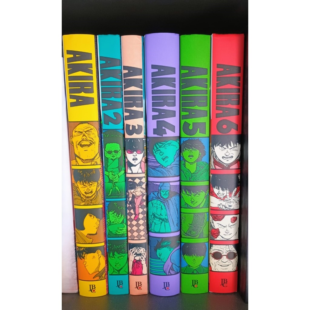 Akira - 1 a 6 - Completo - Katsuhiro Otomo (Editora JBC) | Shopee Brasil