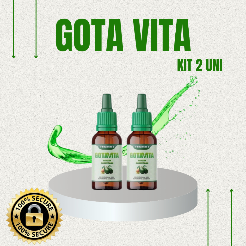 2 GOTA VITA ORIGINAL SUPER EFICAZ | Shopee Brasil