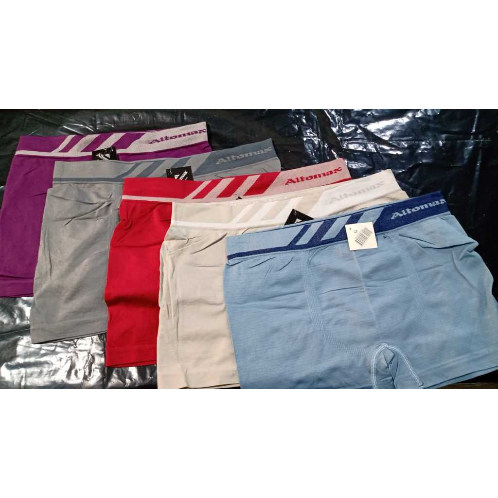 Kit 5 Cuecas Masculinas Box Adulto Lisa Boxer | Shopee Brasil