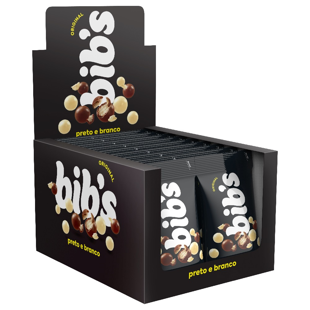 Chocolate Bibs Caixa c/18un x 40g Neugebauer Bolinha | Shopee Brasil