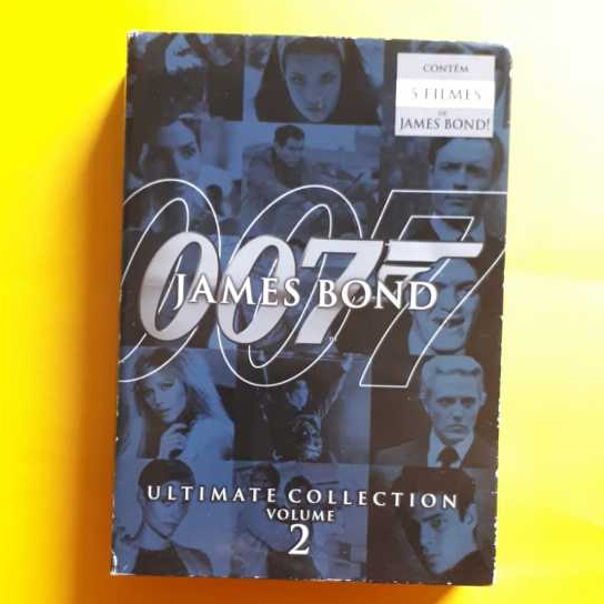 dvd box JAMES BOND 007 - ultimate collection volume 2 (5 filmes dublados e legendados) | Shopee ...