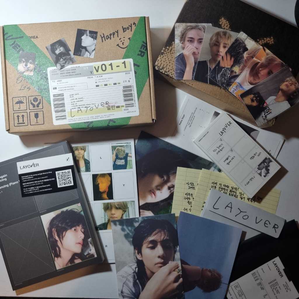 CD V (BTS) - Layover (standard version A) | Shopee Brasil