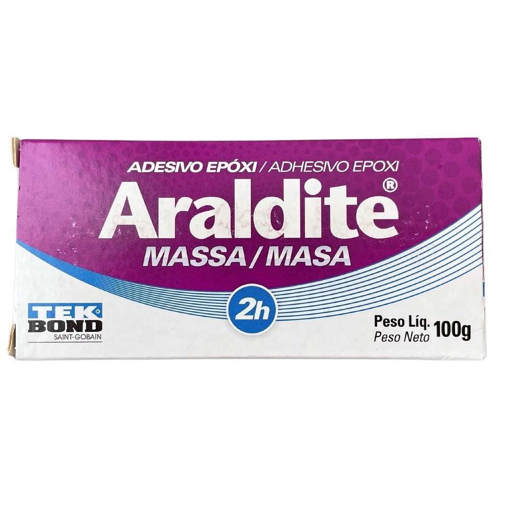 ARALDITE MASSA EPOXI 100G TEK BOND | Shopee Brasil