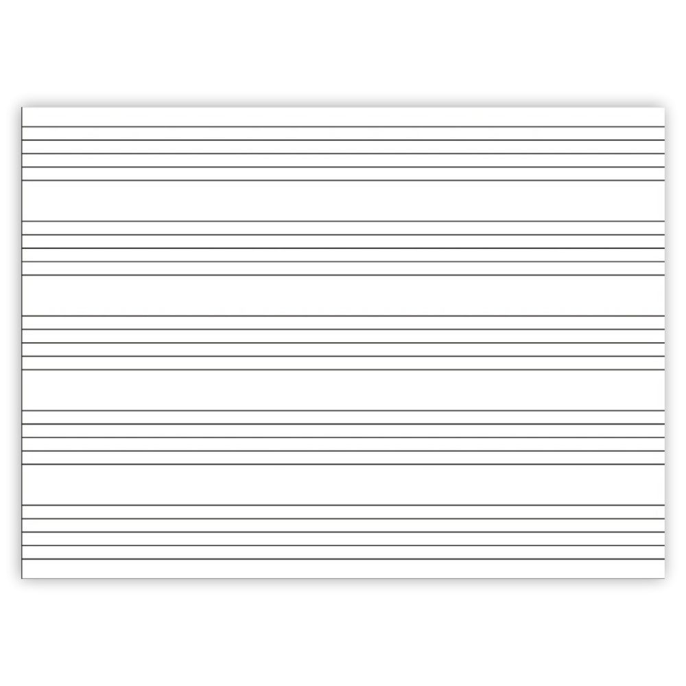 Adesivo Quadro Branco Pautado Pauta Musical 90 X 60 Cm | Shopee Brasil