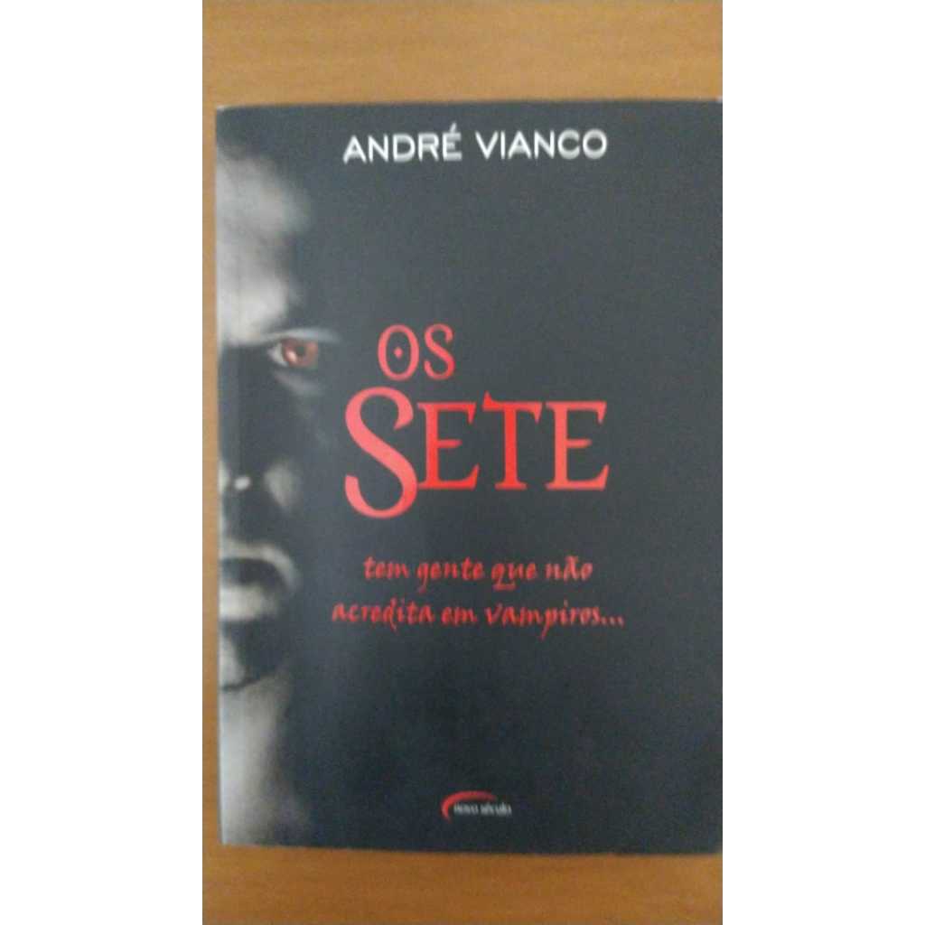 Livro - Os Sete - André Vianco | Shopee Brasil