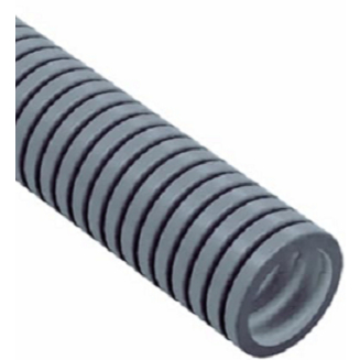 Conduite Eletroduto Corrugado Cinza 3/4 100 Metros PEAD Alta Qualidade ...