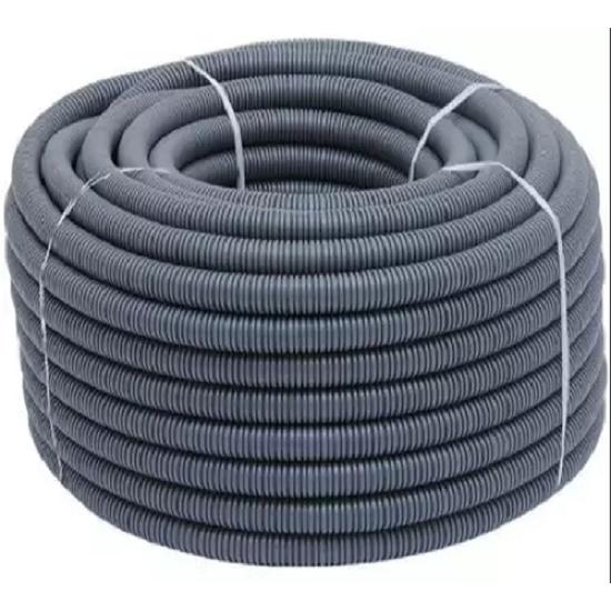 Conduite Eletroduto Corrugado Cinza 3/4 50 Metros PEAD Alta Qualidade ...