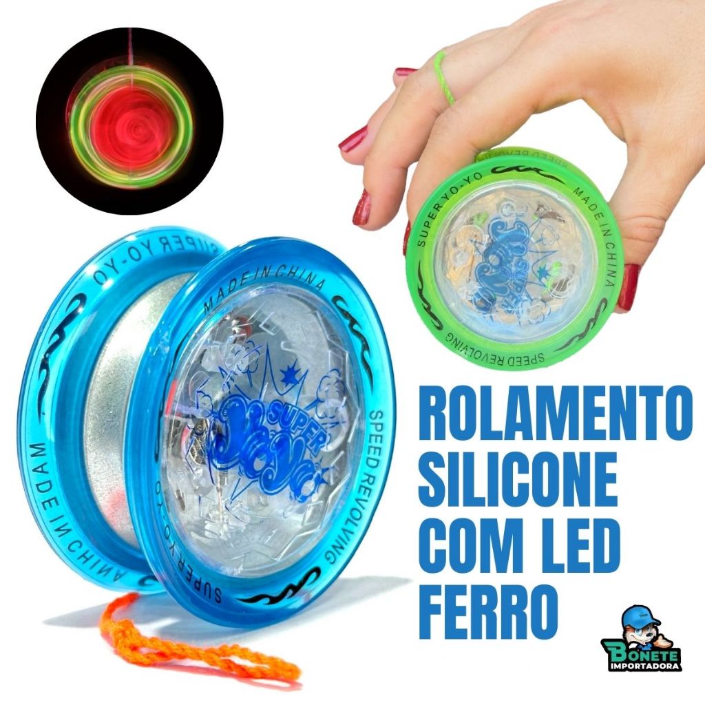 Yoyo (ioio) Metal com rolamento profissional | Shopee Brasil