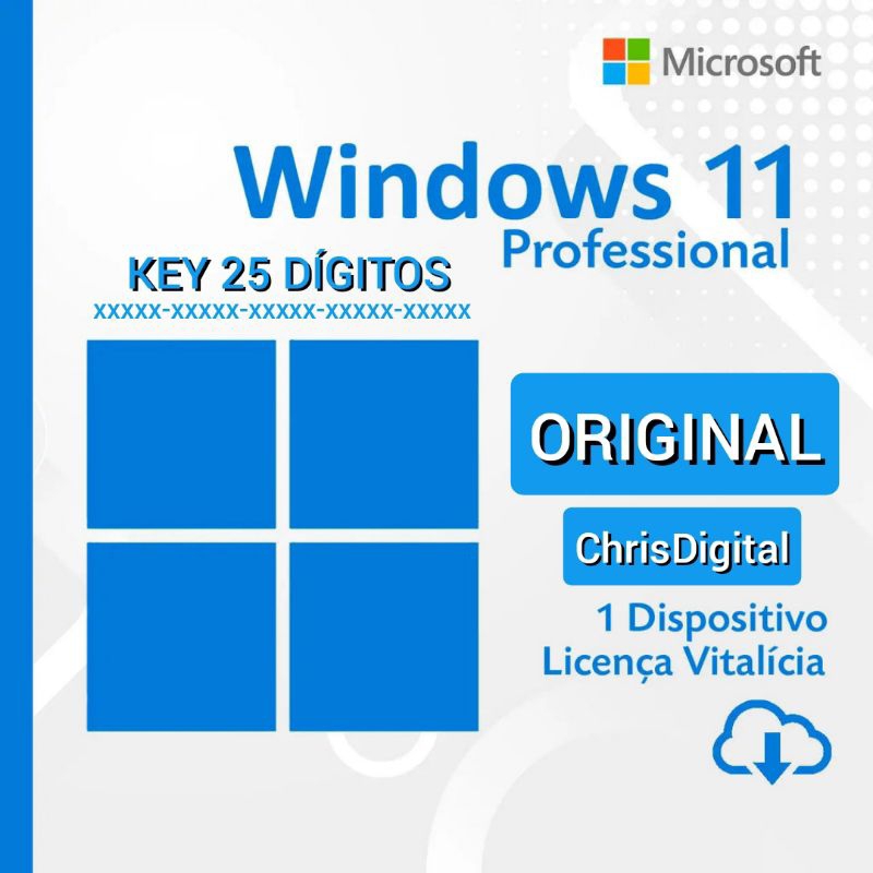 Key Original Vitalícia Windows 11 Pro | Shopee Brasil
