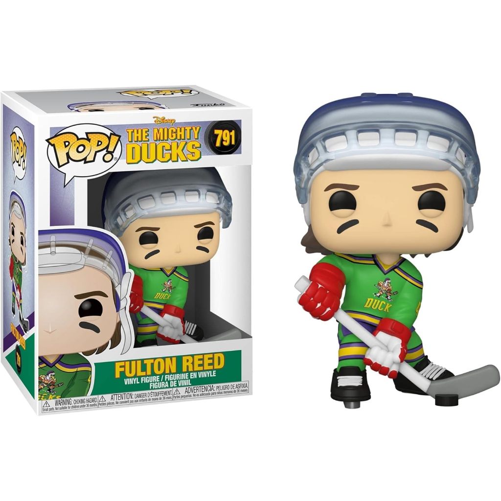 Funko Pop! Disney: Mighty Ducks - Fulton Reed 791 | Shopee Brasil