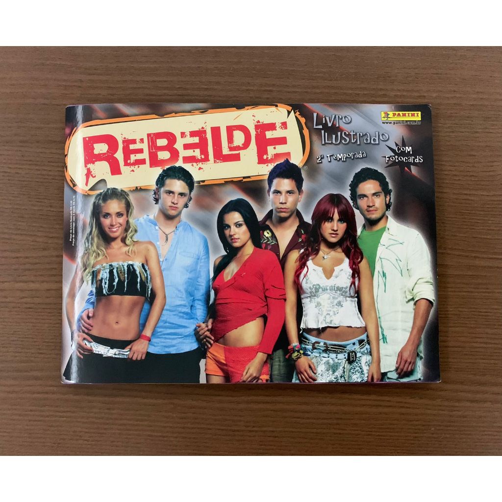 Álbum Rebelde Fotocards RBD COMPLETO - Segunda Temporada | Shopee Brasil