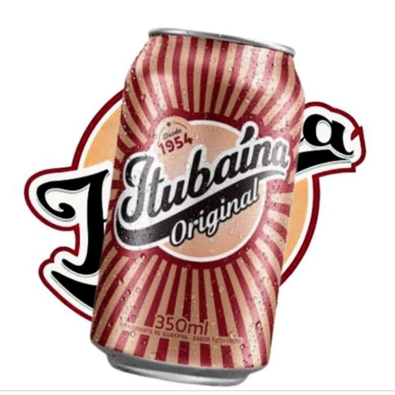 3 unidades Refrigerante Itubaina Original Lata 350ml | Shopee Brasil