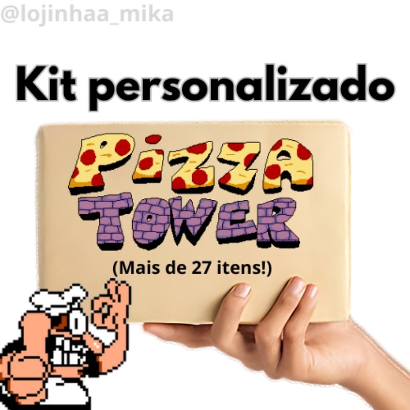 Kit Personalizado De Pizza Tower (Mais de 27 Itens!) (LER DESCRIÇÃO ...