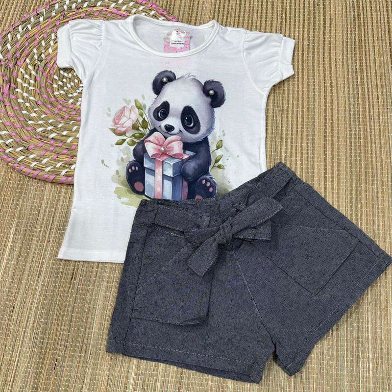 CONJUNTOS INFANTIL MENINAS BLOGUERINHA MODA INFATIL LELELI REF 125 ...