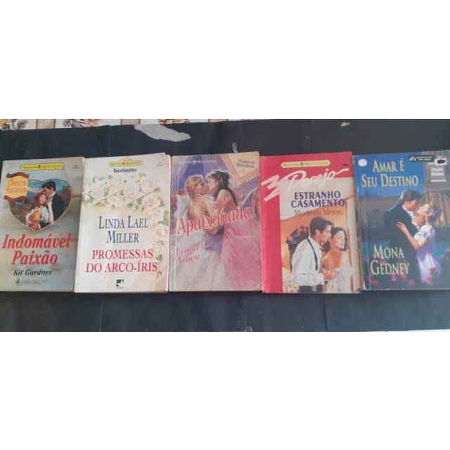 5 LIVROS DA NOVA CULTURAL AUTORAS KIT GARDNER LINDA LAEL LAUREL AMES ...