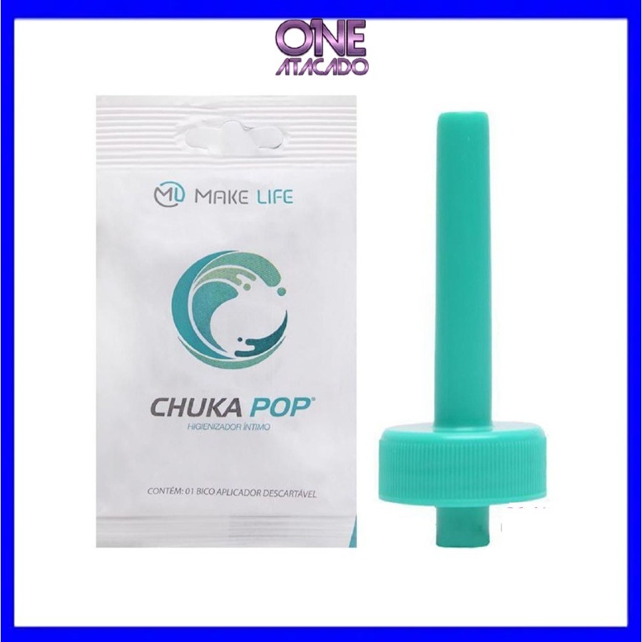 Chuka Pop Higienizador Anal Bico Aplicador | Shopee Brasil
