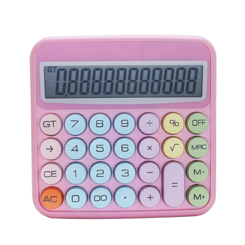 Calculadora de máquina de escrever, calculadora de botão grande para ...