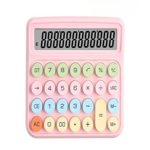 Calculadora de máquina de escrever, calculadora de botão grande para ...