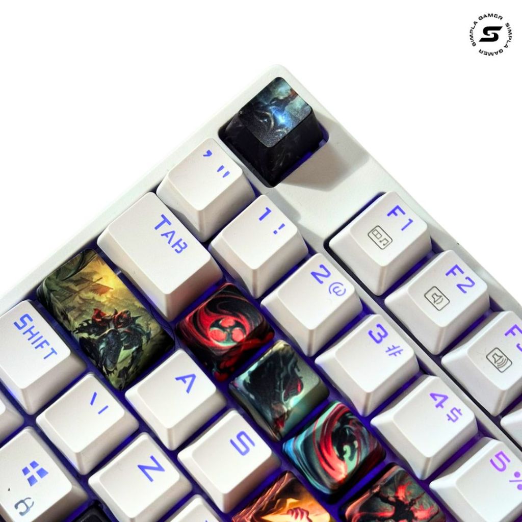 Zed - 12 Keycaps League Of Legends Zed | Shopee Brasil