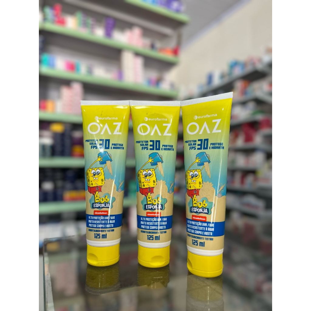 PROTETOR SOLAR FPS 30 OAZ 125ML EUROFARMA | Shopee Brasil