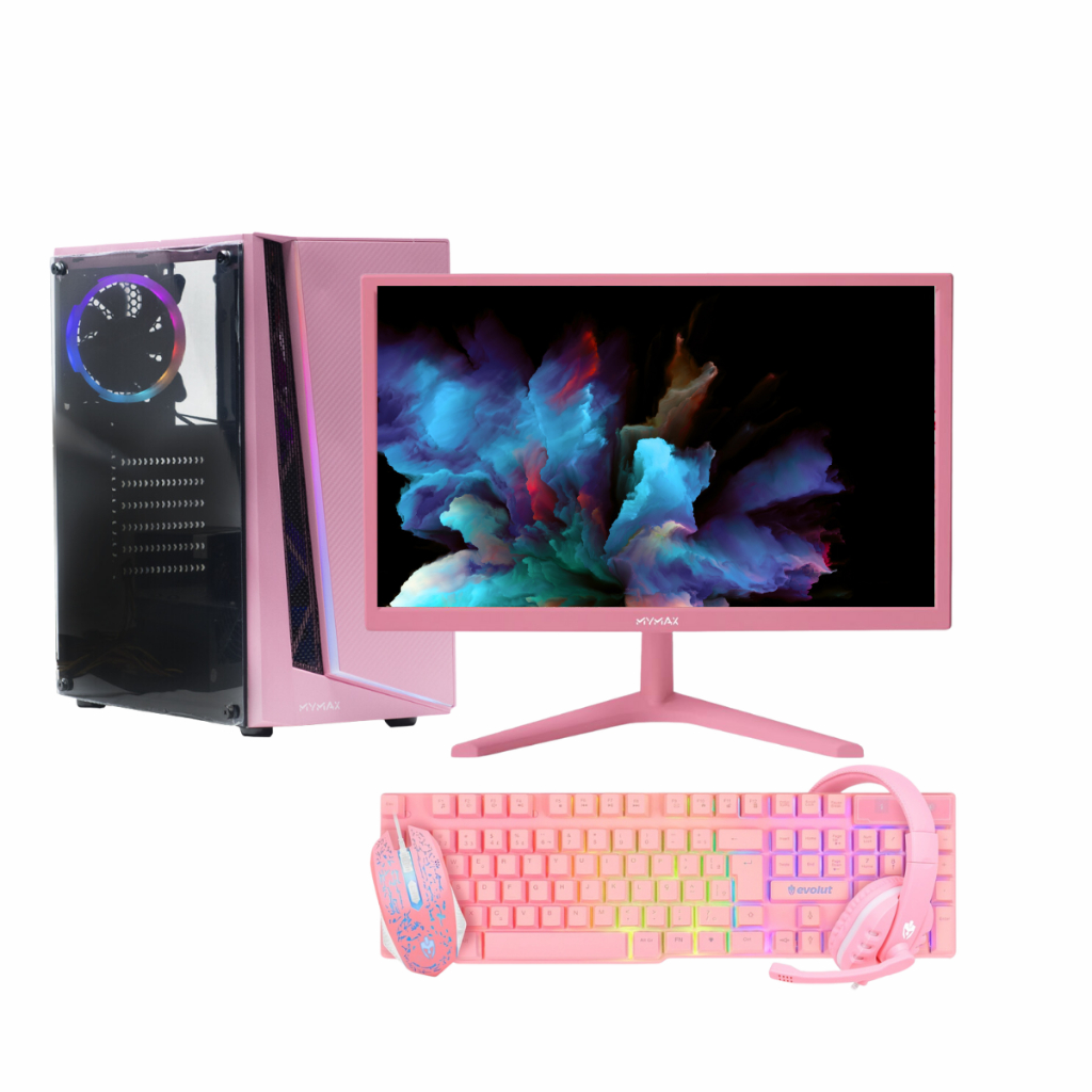 Pc Gamer Completo i7 3°, 32Gb + SSD 480Gb, GTX550TI + Monitor Rosa 21,5 ...