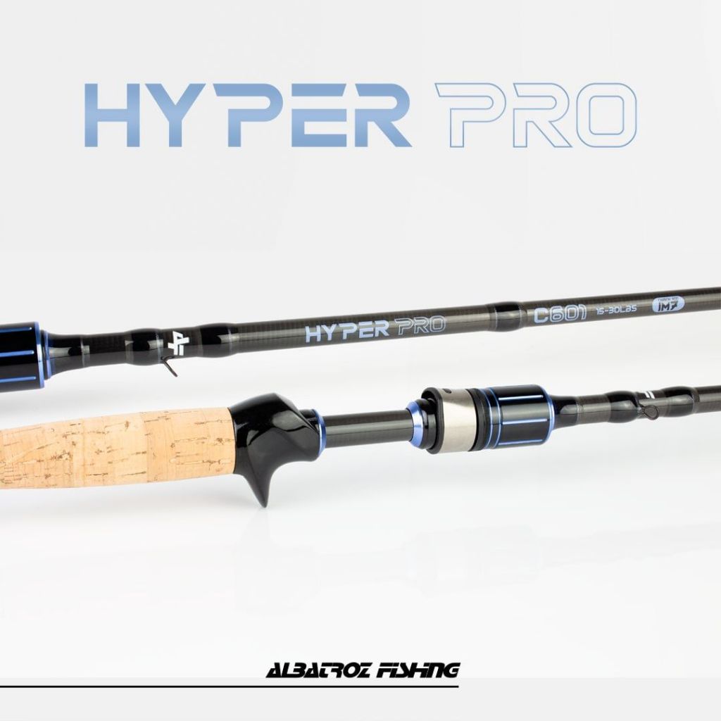 Vara Albatroz Hyper Pro para carretilha, 6.0 (1,83) carbono tubular 10-20 lbs | Shopee Brasil