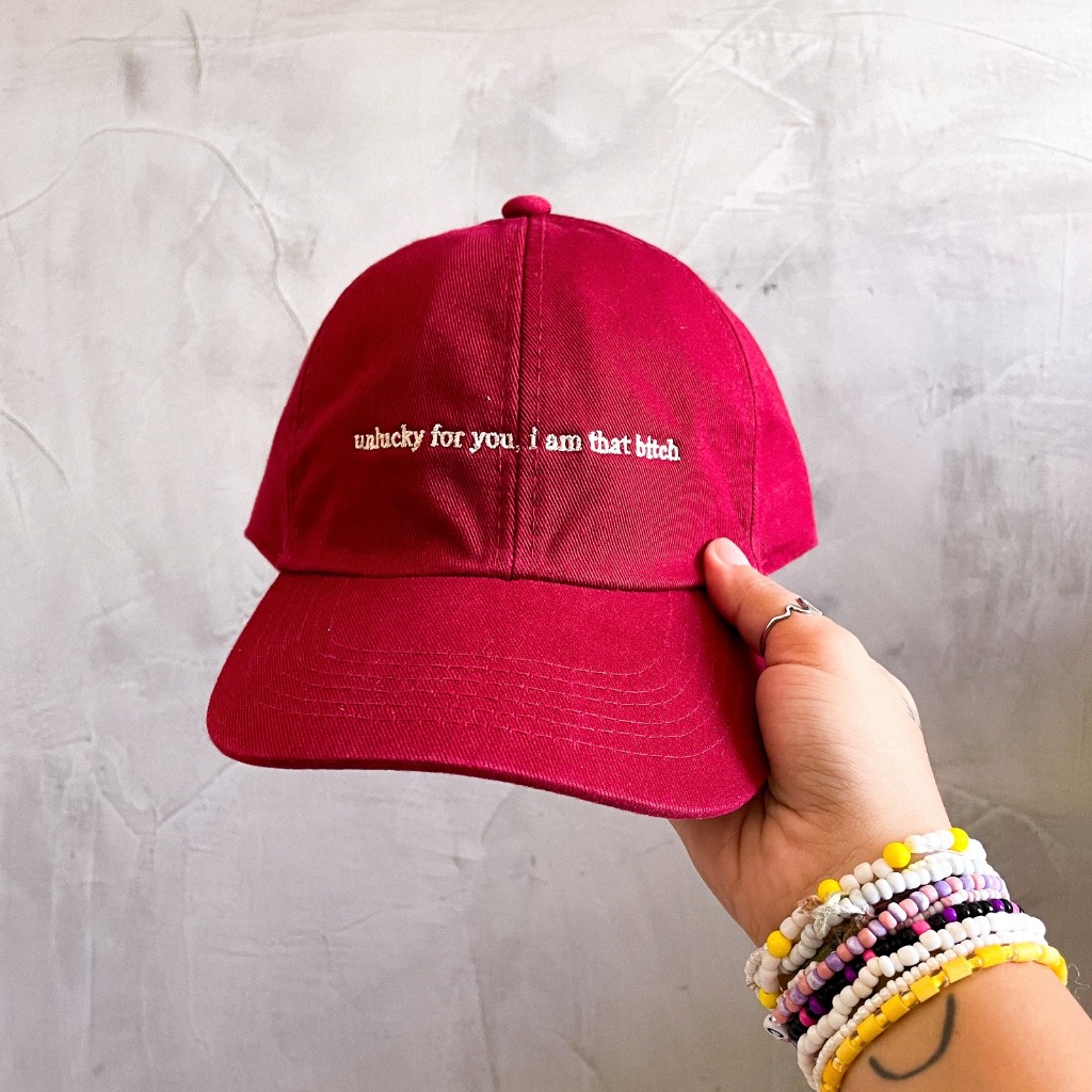 Boné Unlucky for you i am that bitch (Poison Poison - Reneé Rapp ...