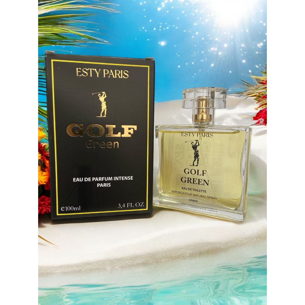 Perfume GOLF GREEN 100ml Aromatico Amadeirado Perfume Masculino ESTY ...