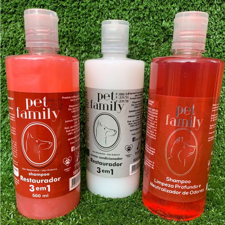 Kit Banho Sh Limpeza profunda + shampoo Restaurador 3 Em 1 ...