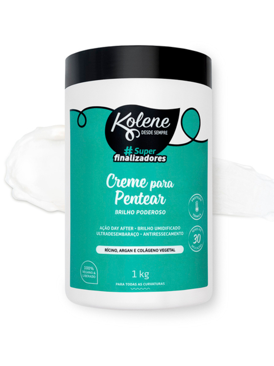 CREME DE PENTEAR KOLENE 1000G BRILHO PODEROSO. | Shopee Brasil