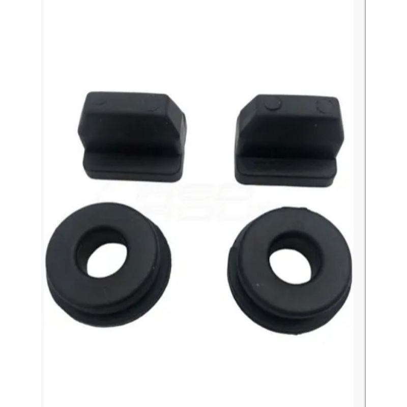 Kit coxim Borracha lateral e asa da Ybr / Factor - Faz a Boa!