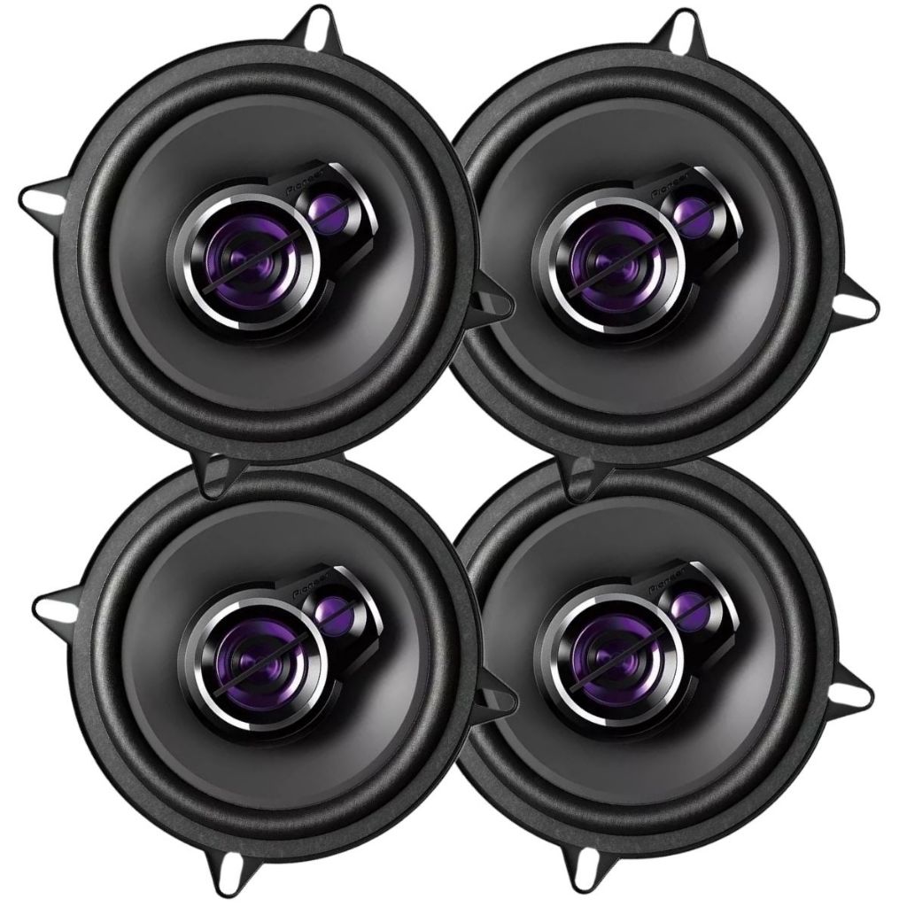Kit 04 Alto Falante Pioneer Triaxial 6 ou 5 Polegadas 200w Rms total Kit Original Interno ...