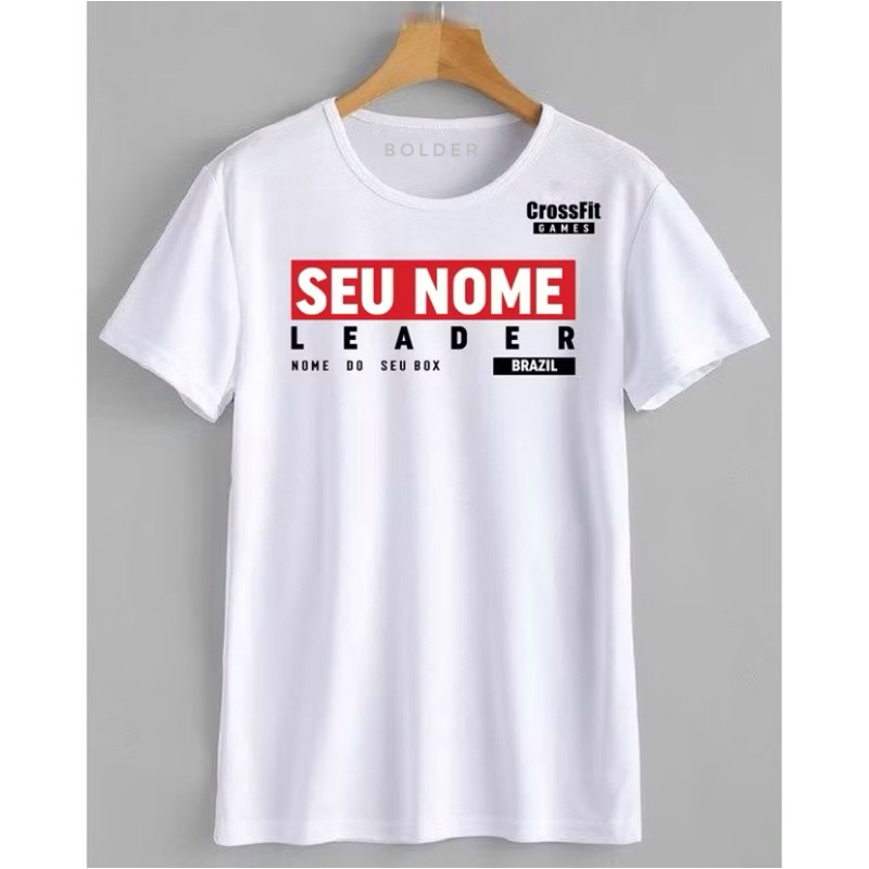 Camiseta Personalizada CrossFit Games Leader masculina / feminina ...