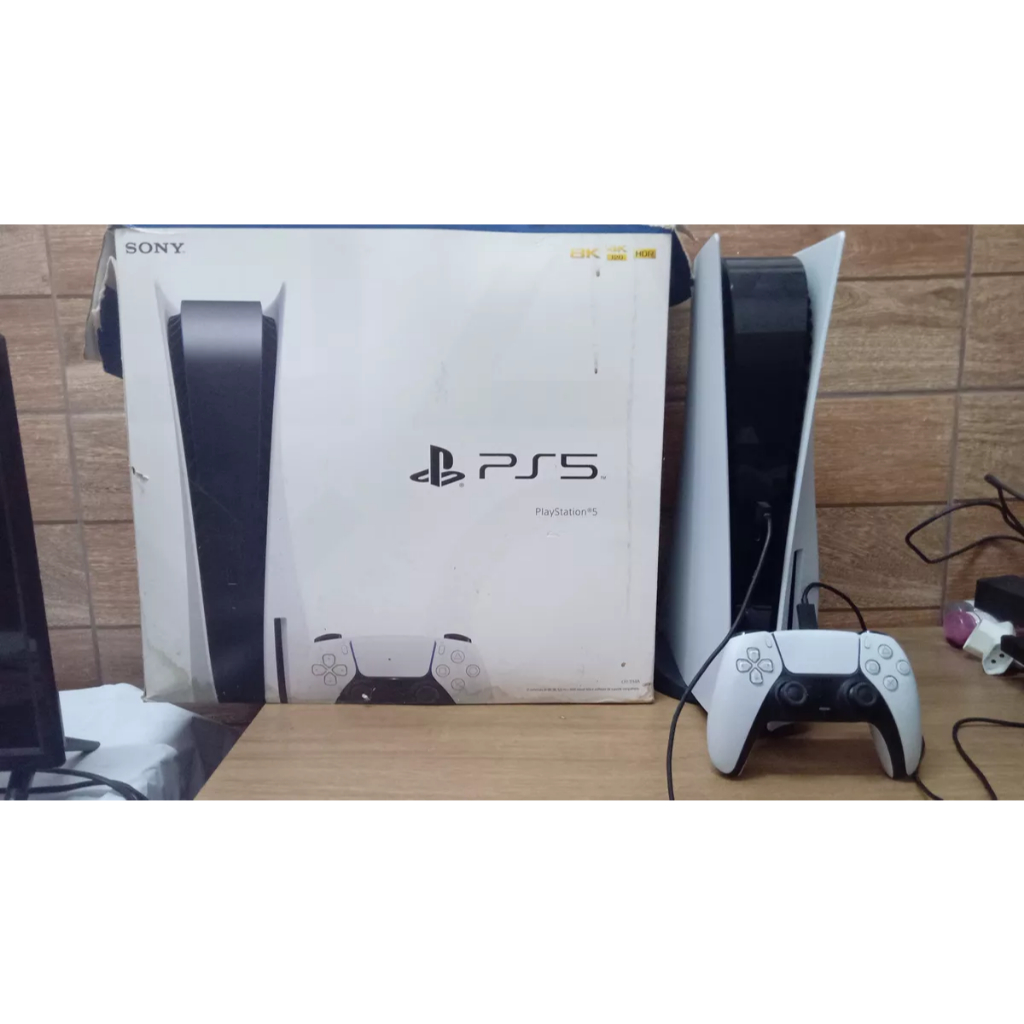 Playstation 5 Ps5 Com Leitor Console Com Caixa | Shopee Brasil