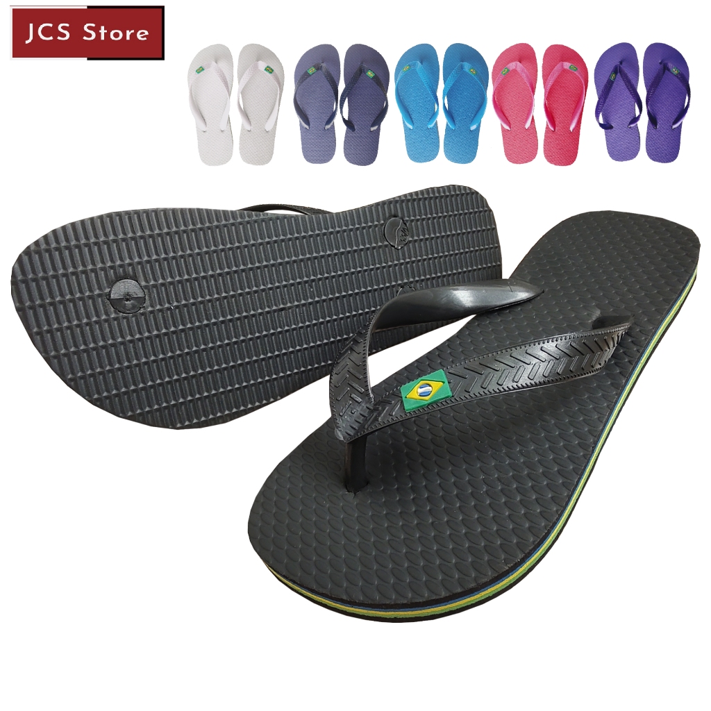Chinelo do Brasil Masculino e Feminino Chinelo de Verão Bandeira ...