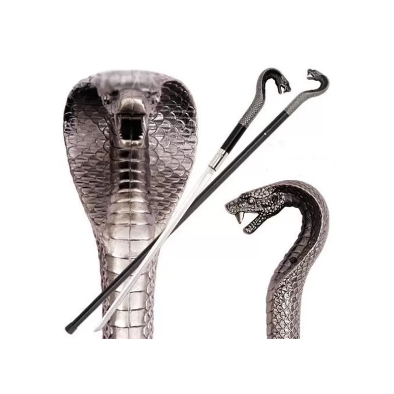 Bengala Naja Serpente Cobra REI Camuflada COSPLAY anime | Shopee Brasil