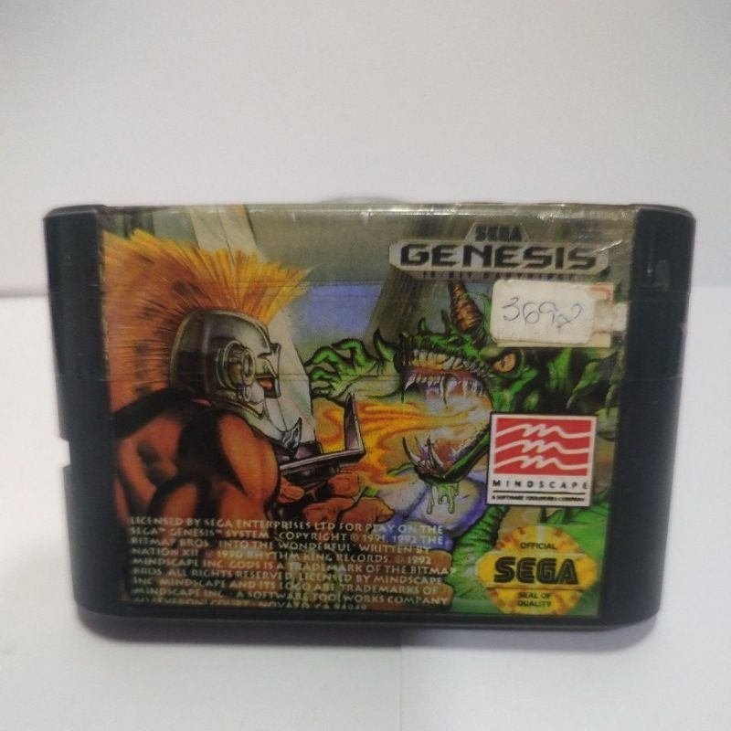 Cartucho Mega Drive - Gods | Shopee Brasil