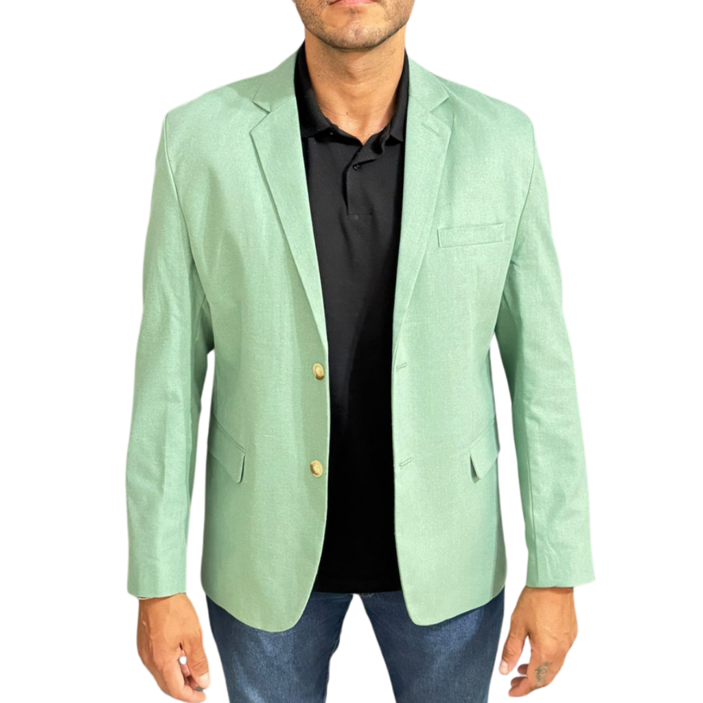 Blazer Masculino Linho Sofisticado Empório Colombo | Shopee Brasil