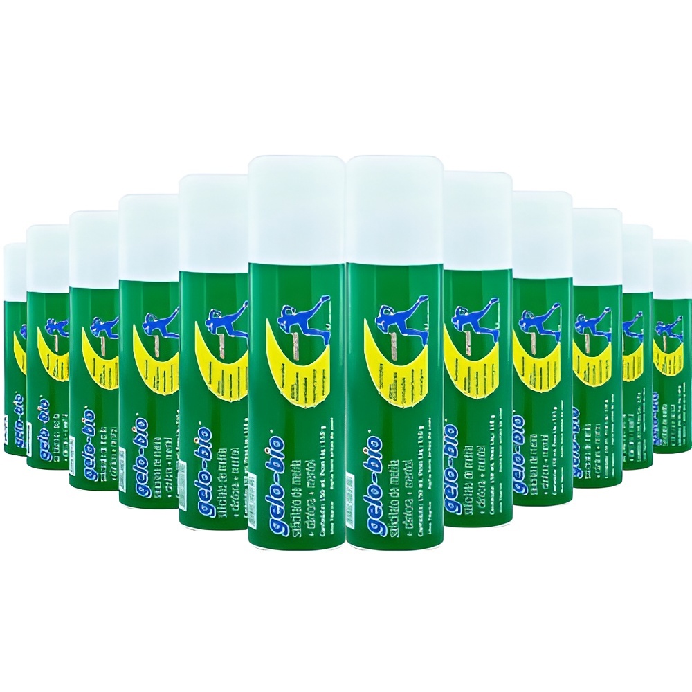 Kit 12 Gelo Bio Aerosol 150ml ( Dores musculares / Reumatismo ...