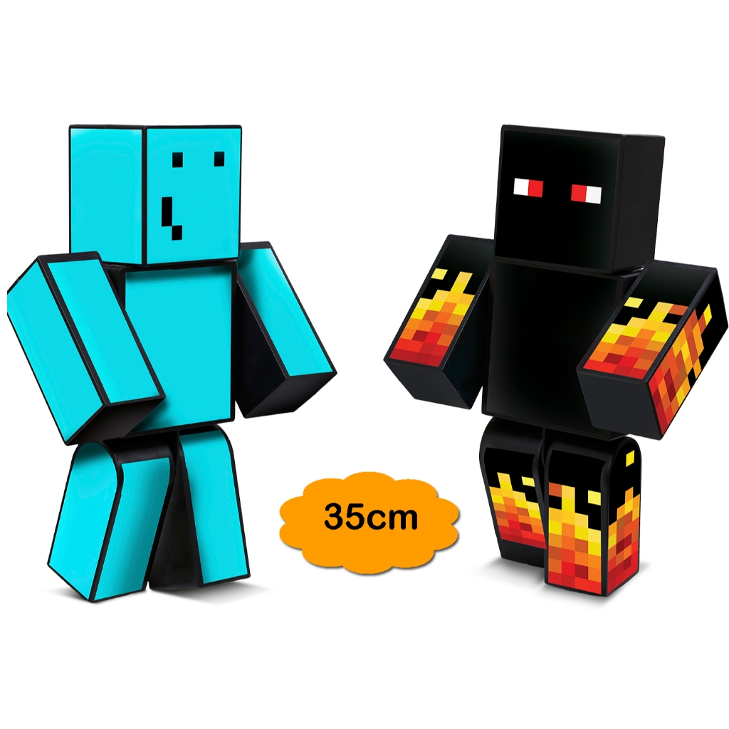 Kit Boneco Athos E Problems 35cm Games Minecraft Youtubers Streamers ...