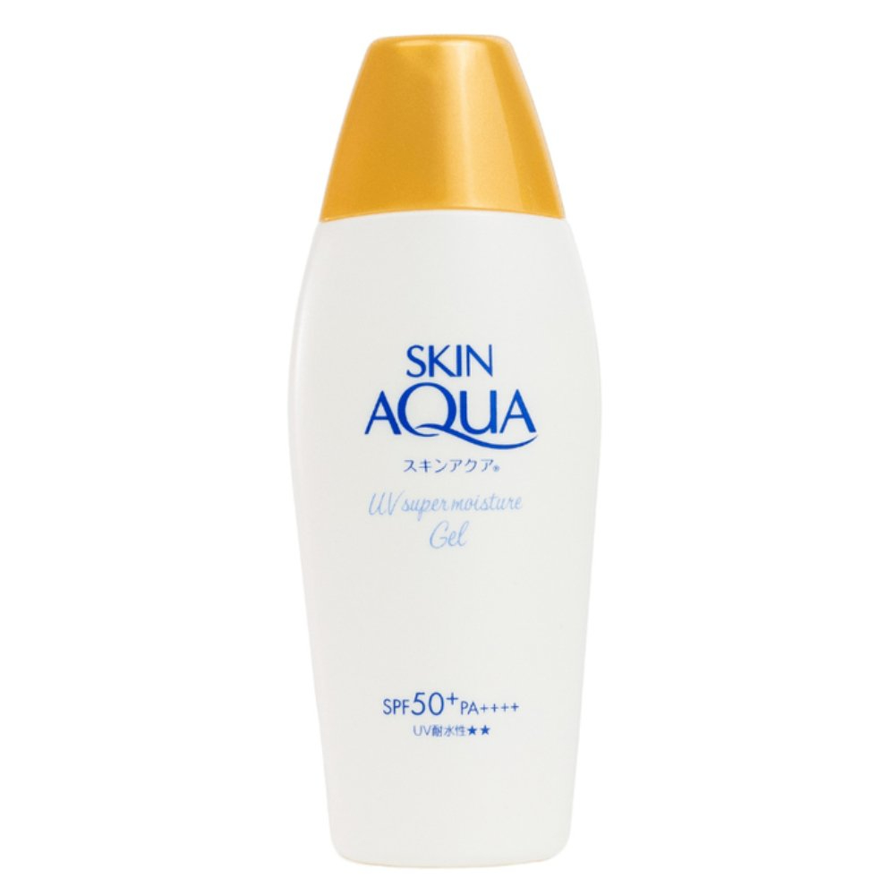 Skin Aqua Protetor Solar Facial Uv Super Moisture Gel Fps 50 (110g ...